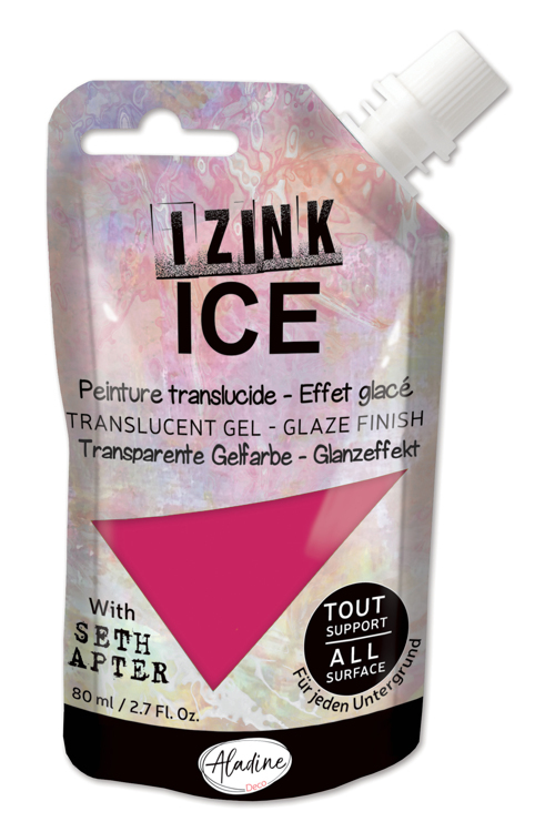 80372 IZINK ICE INK ROSE - POLAR PINK - 80 ML - 2.7 Fl. Oz ...