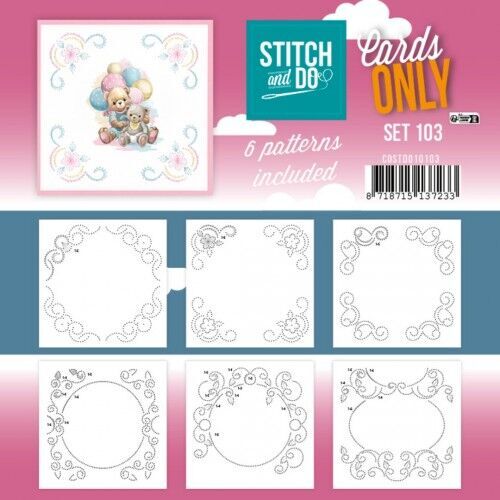 Stitch and Do - Cards Only 4K - Set 103 - COSTDO10103 Knutselkraam.com
